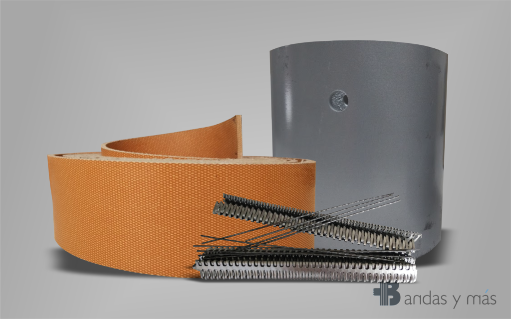 Banda plana: función, polea plana y grapas• BANDAS Y MAS